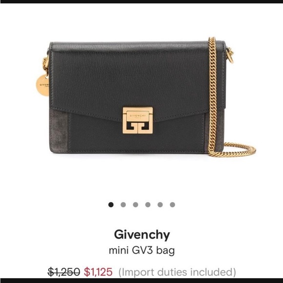 Givenchy | Bags | Givenchy Gv3 Mini Like New | Poshmark